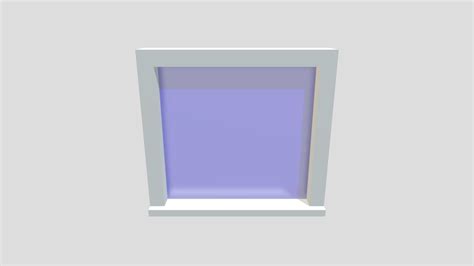 Voxel Window Download Free 3d Model By Gayman 8b725ba Sketchfab