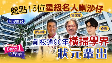 喇沙校友｜盤點15位星級名人「喇沙仔」 喇沙書院創校逾90年橫掃學界狀元輩出