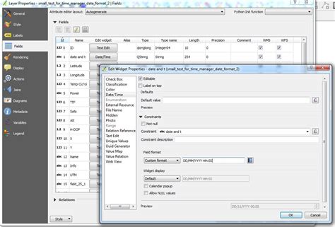 Qgis TimeManager UnsupportedFormatException Geographic Information Systems Stack Exchange