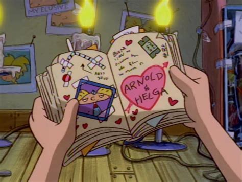 Hey Arnold Helga Shrine Free Word Template