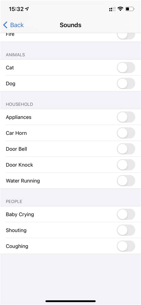 Sound Recognition On IPhone Gets New Detectable Sounds In IOS IOS IPhone Gadget Hacks