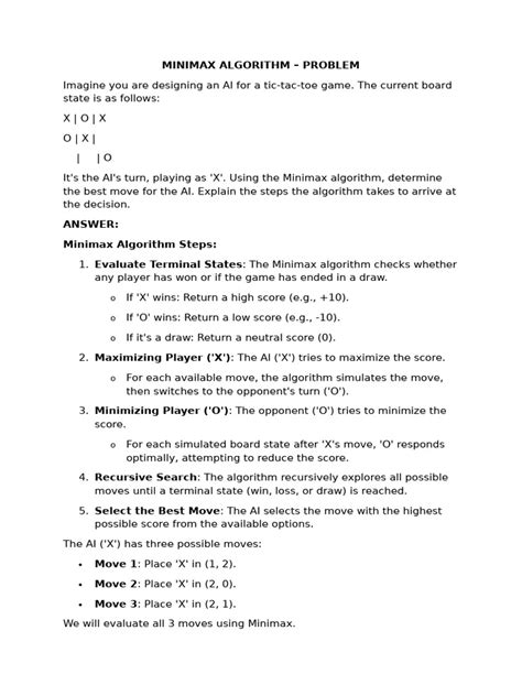 minimax algorithm 1 1 pdf
