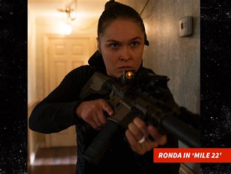 Ronda Rousey And Mark Wahlberg Break Out The Guns In Vegas