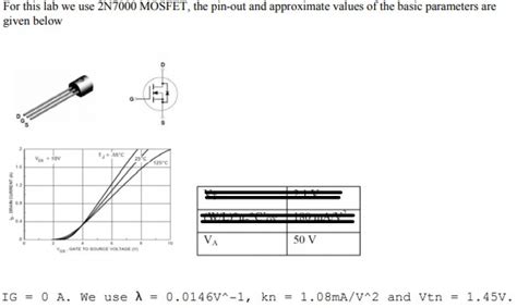 Solved Nmos Source Follower Please Use Any Simulation Or