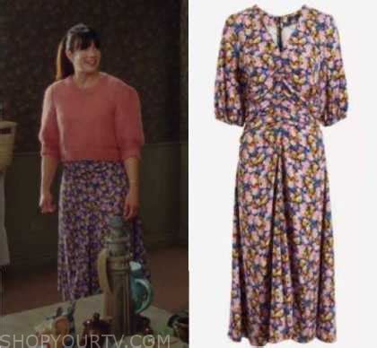 Doc Martin Season 10 Episode 8 Louisas Floral Midi Dress Shop Your Tv
