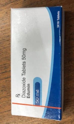 Diazoxide 50mg Tablet Packaging Size 3 10 Box 30 Tablets At ₹ 7500 Box In Nagpur
