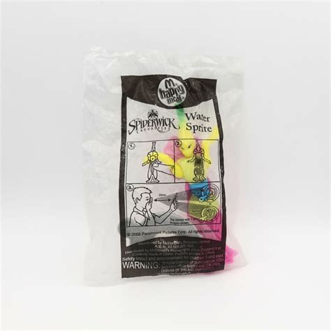 2008 Mcdonalds Spiderwick Chronicles Water Sprite Natsukashii Retro