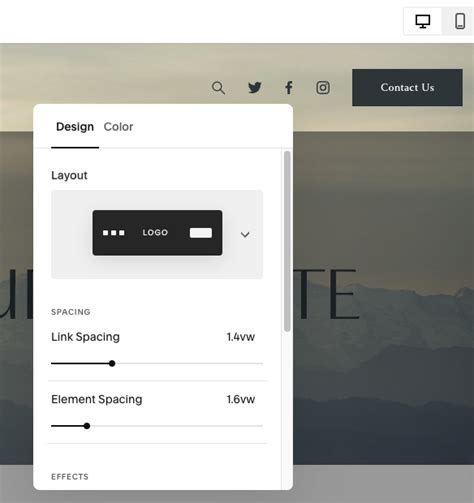 Customize Your Squarespace 71 Site Header With The New Editor