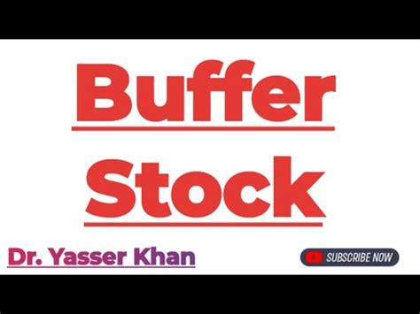Buffer Stock | Meaning Of Buffer Stock | Economics | Minimum Support Price | MSP | Indian ...
