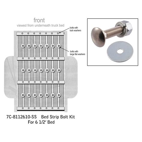 Ford Truck Bed Bolt Size At Charles Rolle Blog