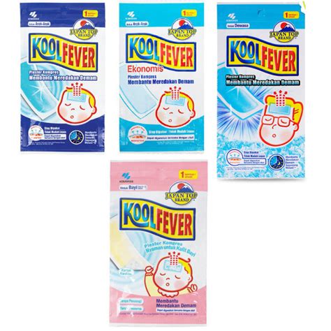 Koolfever Plester Kompres Membantu Meredakan Demam Lazada Indonesia