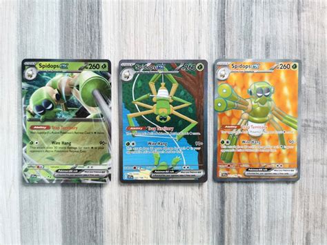 Pokemon Tcg Spidops Ex Set Scarlet And Violet Base Set Hobbies And Toys Toys And Games On Carousell