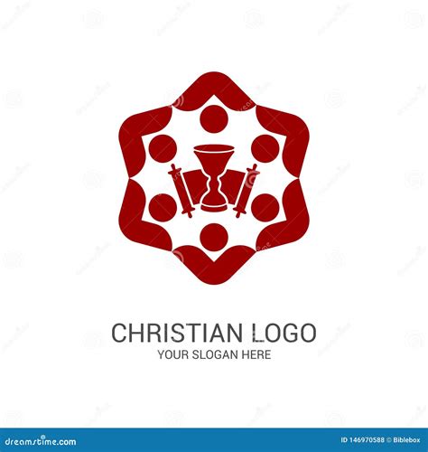 Logo Depicting Unity Community Help And Support Stock Vector Logo Depicting Unity Community Help And Support Stock Vector