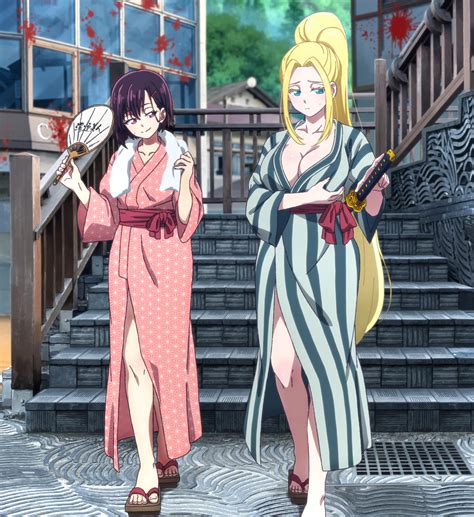 Zom 100 Stitch Shizuka And Beatrix 01 By Anime4799 On Deviantart