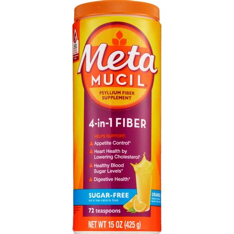 Mejores Ofertas E Historial De Precios De Metamucil 4 In 1 Psyllium