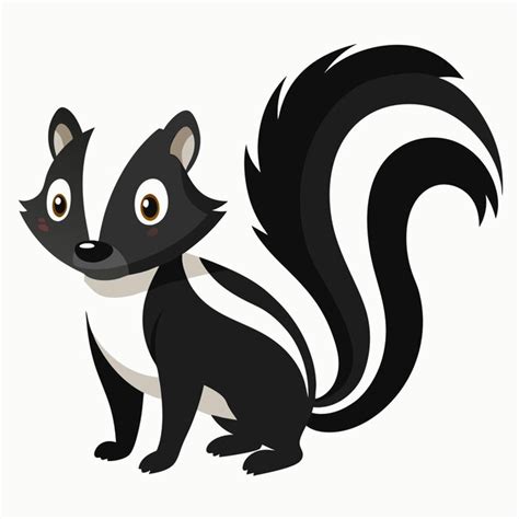 Skunk Vector Premium Ai Generated Vector