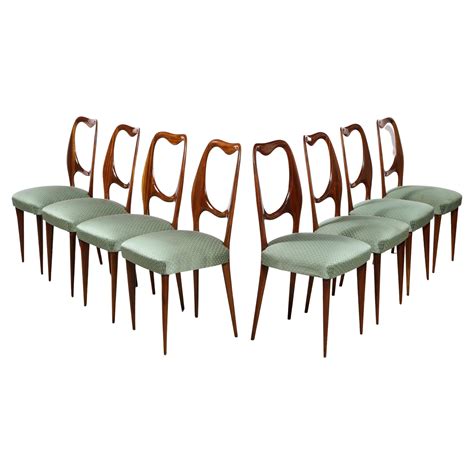 Set Of Six Vittorio Dassi Dining Chairs At 1stdibs