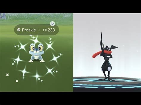 Pokemon Froakie Shiny