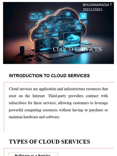 Cloud Services Pdf Cloud Computing Software As A Service