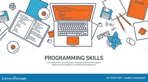 Lined Programmingcoding And Seo Outline Computing Background Code