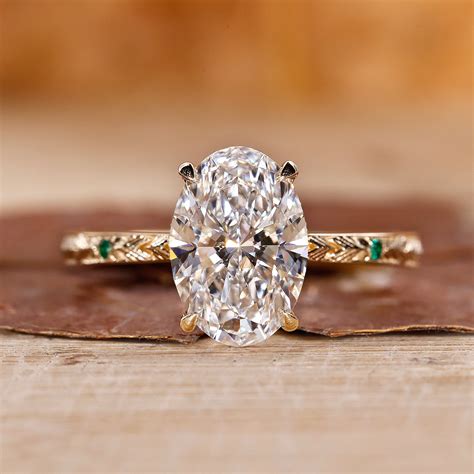 Baylen Dupree Engagement Ring With Oval Design