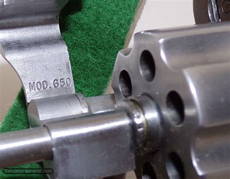 Smith And Wesson Model 650 3 Original Box Extra Cylinder