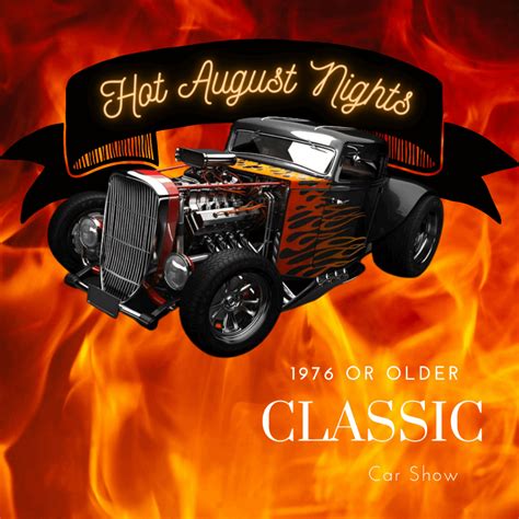 Hot August Nights Calendar Of Events Calendars 2025