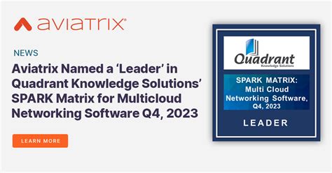 SPARK Matrix For Multicloud Networking Software