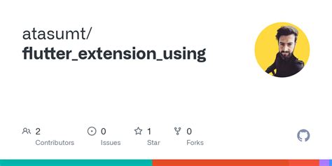 GitHub Atasumt Flutter Extension Using