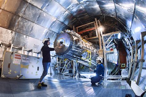 Alice Detector At Cern During Upgrade Stock Image C046 0741 Science Photo Library