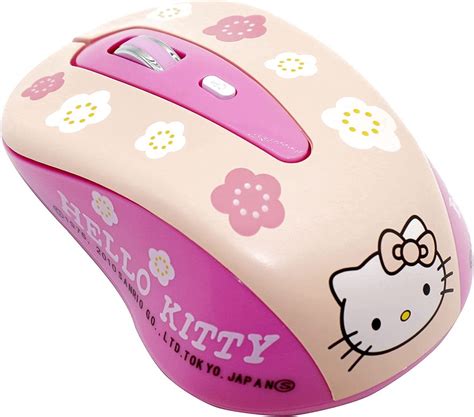 Cute Hello Kitty Pink Wireless Wired Computer Mouse Mini Portable Mouse