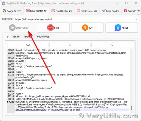 Email Scraping With Veryutils Ai Marketing Tools Veryutils Knowledge Base
