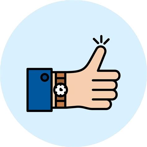 Thumbs Up Vector Icon 30977986 Vector Art At Vecteezy