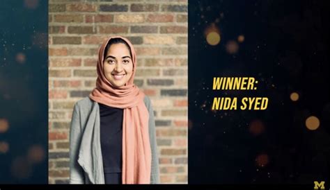 Congratulations To Mpp Student Nida Syed On Receiving The Graduate