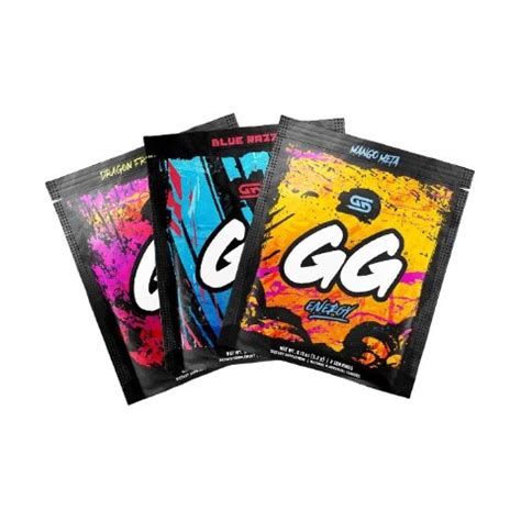 Gamersupps Energy Drink Free Sample 3 Flavors