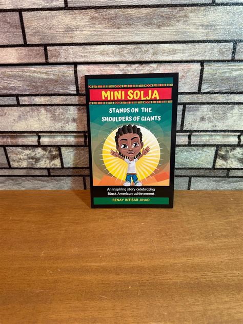 Mini Solja Stands On The Shoulders Of Giants R Intisar Jihad Free Daily Quikship Etsy
