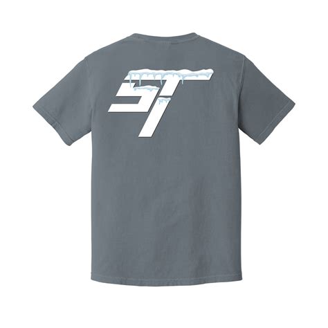 Yeti Grey Short Sleeve T Shirt Universal Softopper Truck Tops