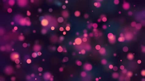 Pink Particles Slowly Moving Bokeh Background Backgrounds Motion Graphics Ft Slow Bokeh And Slow