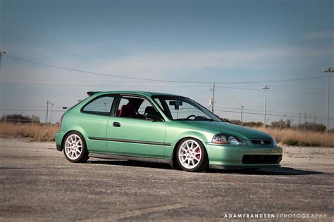 1996 Midori Green Cx Civic Hatchback Tastefully Built Rautos