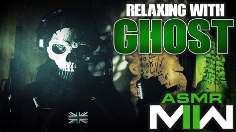 Relaxing With Ghost Asmr Cod Mwii Roleplay Hot Coffee Bad Jokes