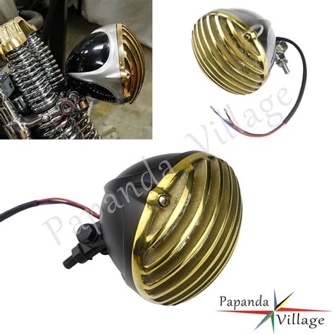 Brass Bobber Headlight