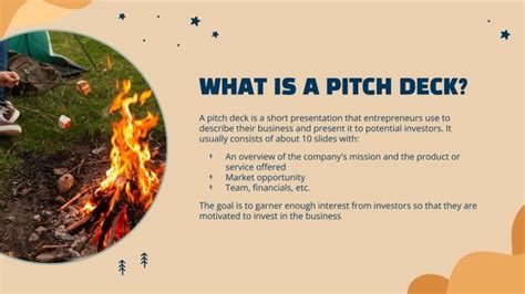 Summer Camp Pitch Deck Presentation