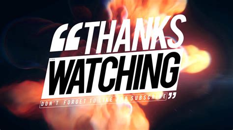 Free 2d Outro Template 15 Endscreen No Text Rkmfx