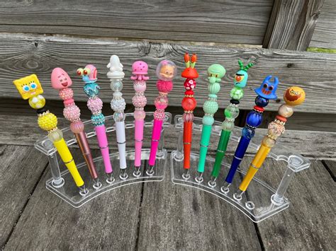 Spongebob Beaded Pens Etsy