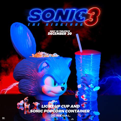 Eat From Sonics Corn Filled Skull With Sonic 3 Collectables And Fan