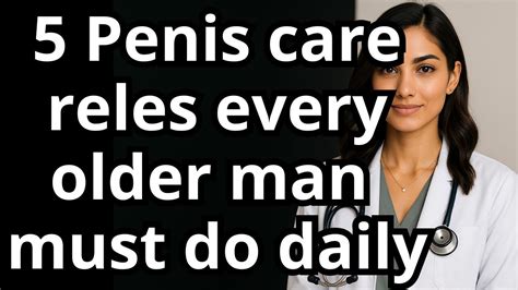 5 Penis Care Rules Every Older Man Should Follow Daily To Stay Healthy