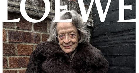 ‘해리포터 맥고나걸 교수 88살에 명품 브랜드 모델 되다