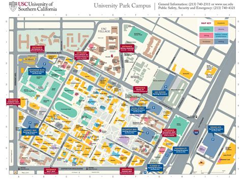 Usc University Park Campus Parking Structures Entrances Get New Names