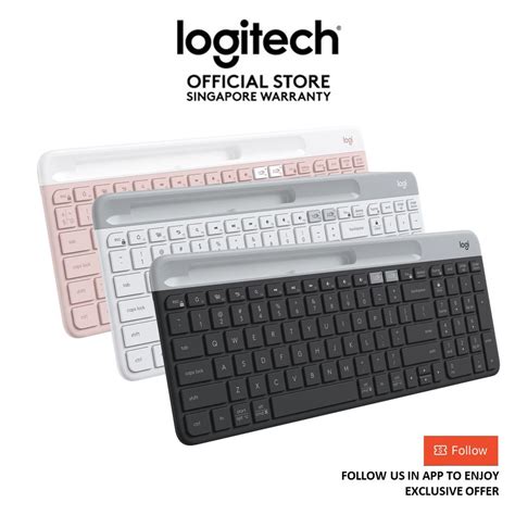Logitech K580 Multi Device Bluetooth Wireless Slient Keyboard With