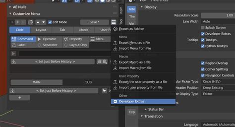 Customize Menu Editor Released Scripts And Themes Blender Artists Community